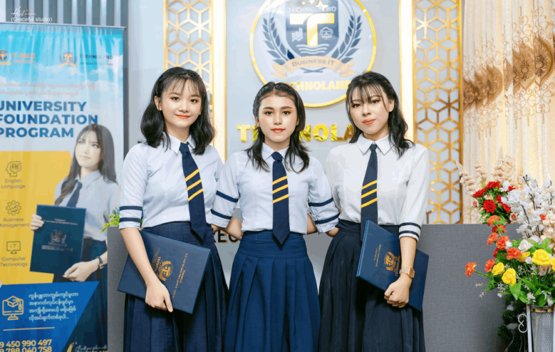 Technoland ICT College | Yangon, Myanmar | Diploma in Business IT, University Foundation